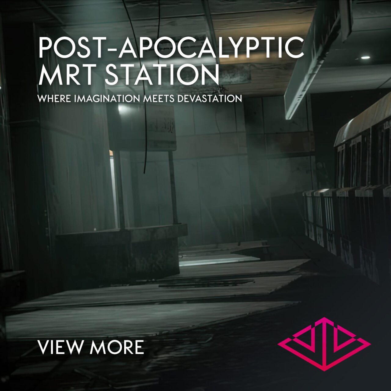 Post-Apocalyptic MRT Station | Victor Lin VFX