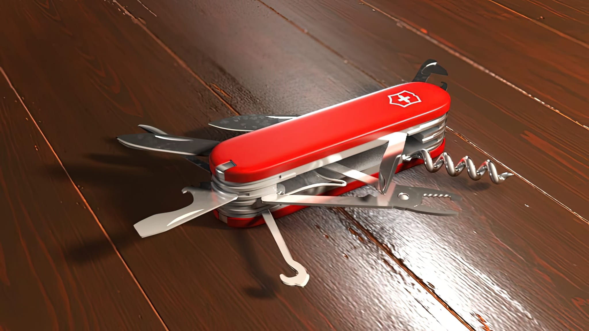 Photorealistic Swiss Army Knife | Victor Lin VFX