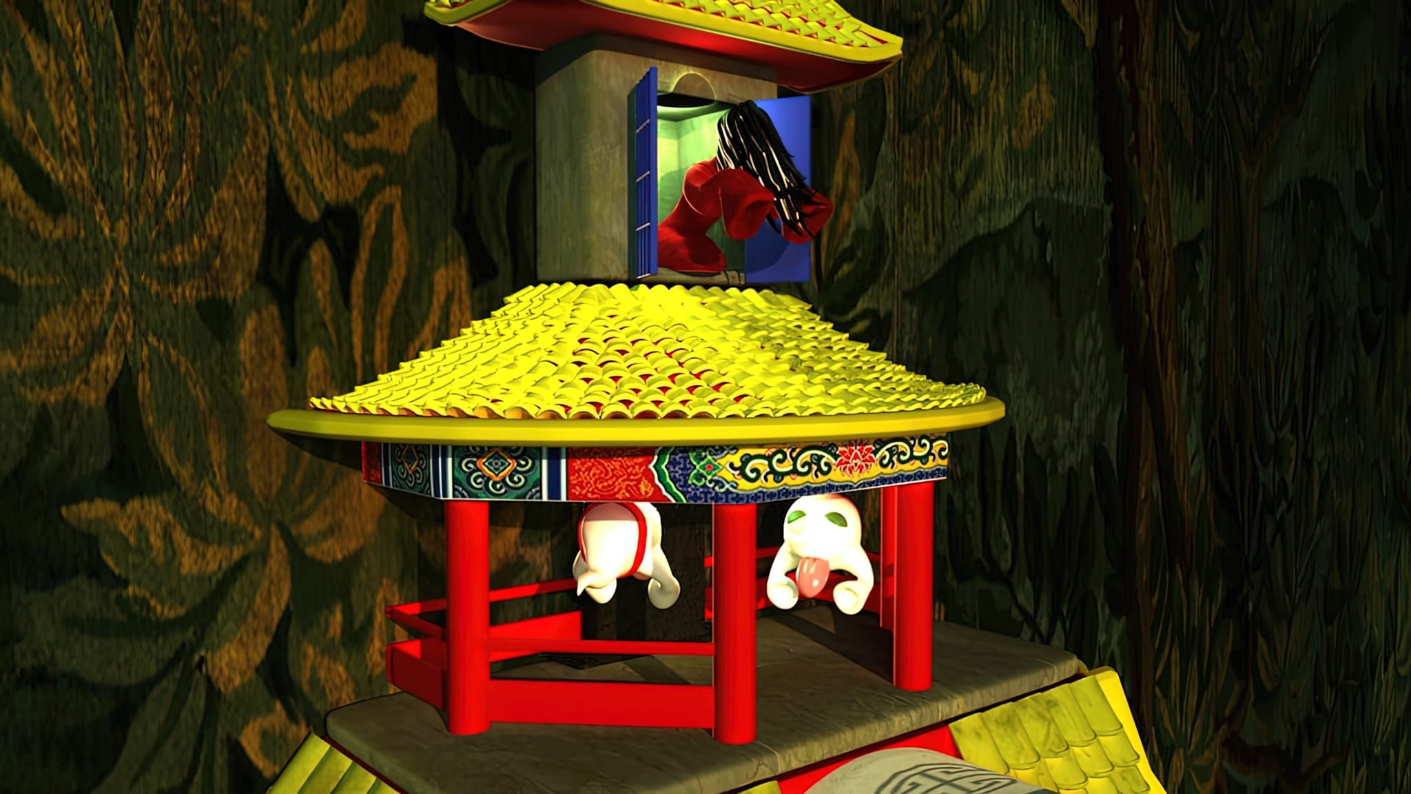 Yin Temple - Themed Cuckoo Clock | Victor Lin VFX