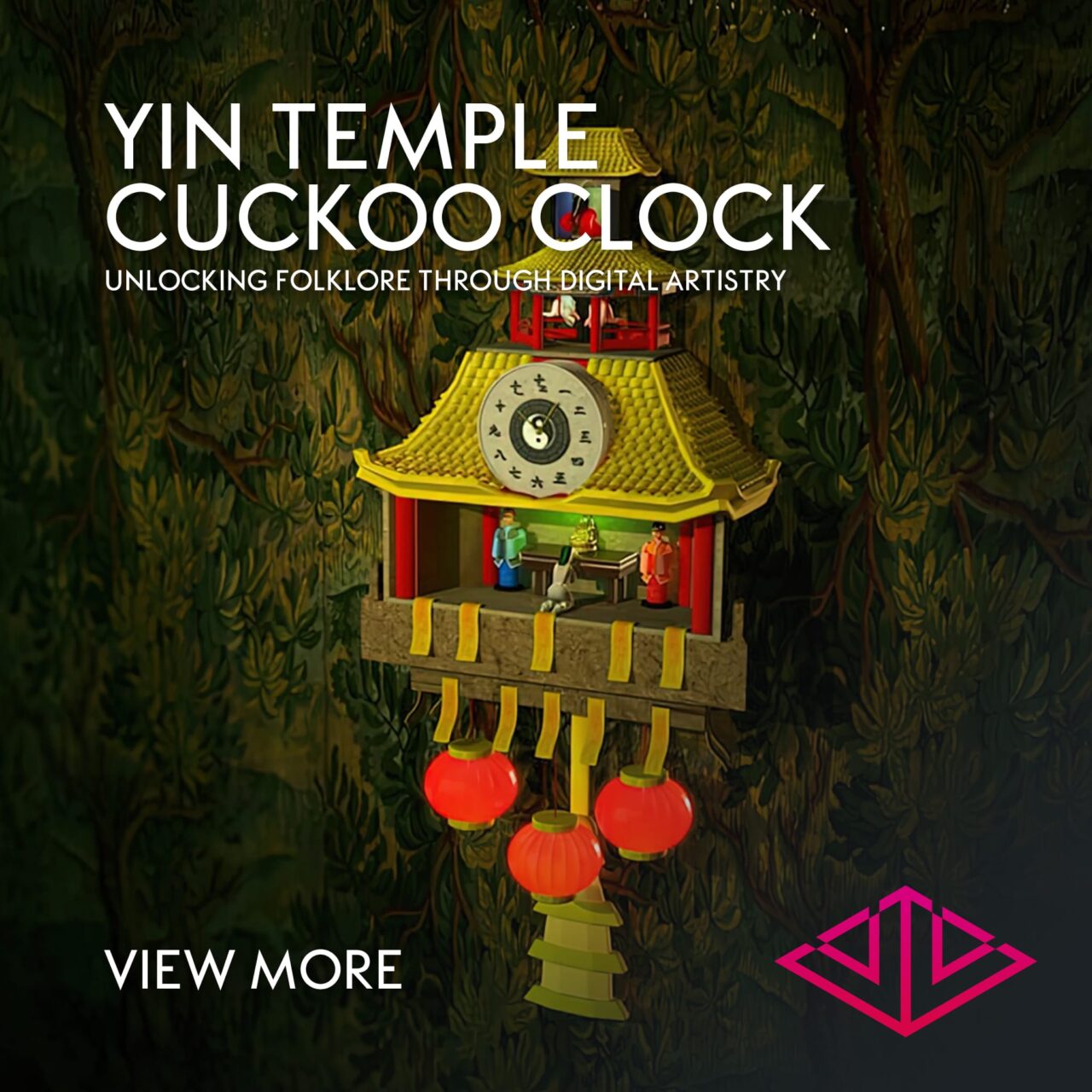 Yin Temple - Themed Cuckoo Clock | Victor Lin VFX